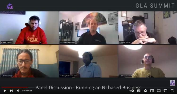 Running an NI Based Business: GLA Summit 2021 [Panel Discussion]